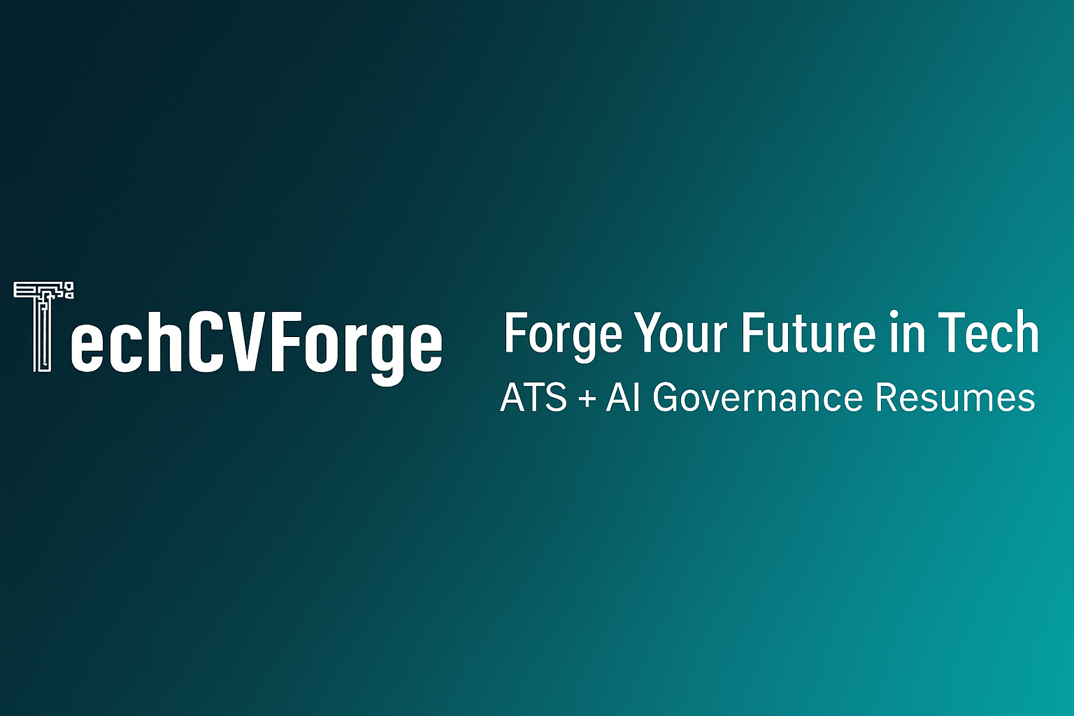TechCVForge | ATS-Optimized AI Resumes for Tech Roles